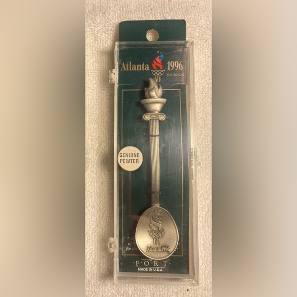FORT | Accents | Vintage Atlanta 996 Olympic Games Pewter Spoon | Poshmark